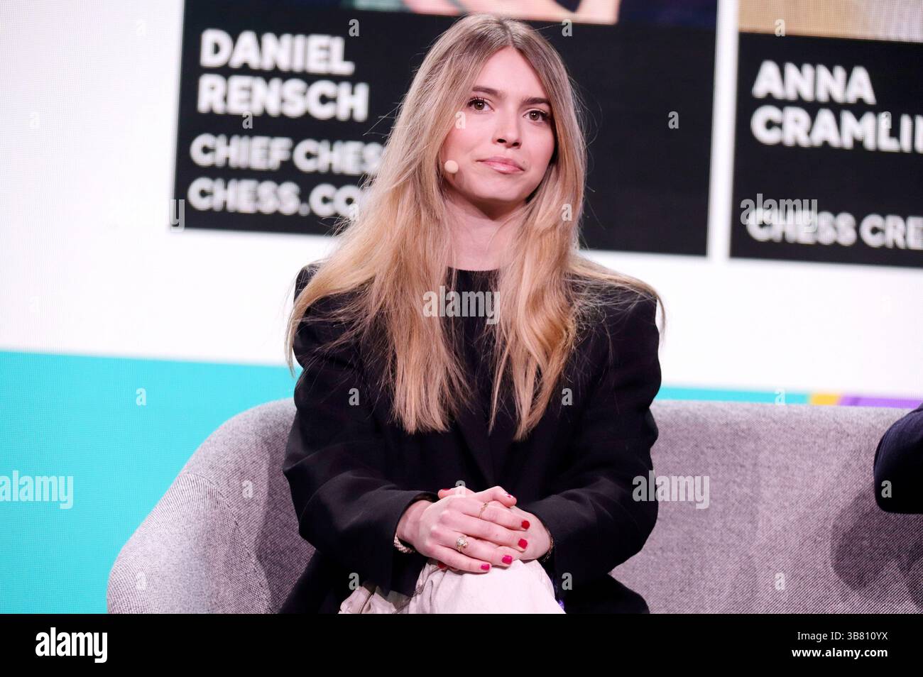 Anna Cramling beim OMR Festival 2025 in den Messehallen. Hamburg, 06.05 ...