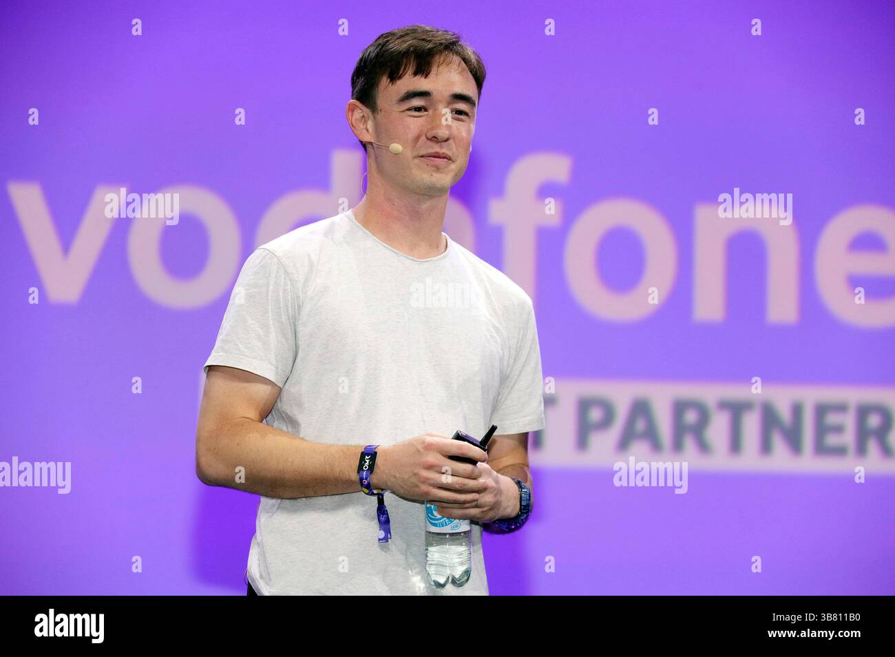 Gabriel Whaley beim OMR Festival 2025 in den Messehallen. Hamburg, 06. ...