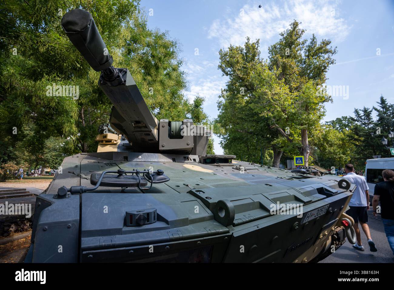 Budapest, Hungary - August 20, 2024: Hungary's Military Might: Tank ...
