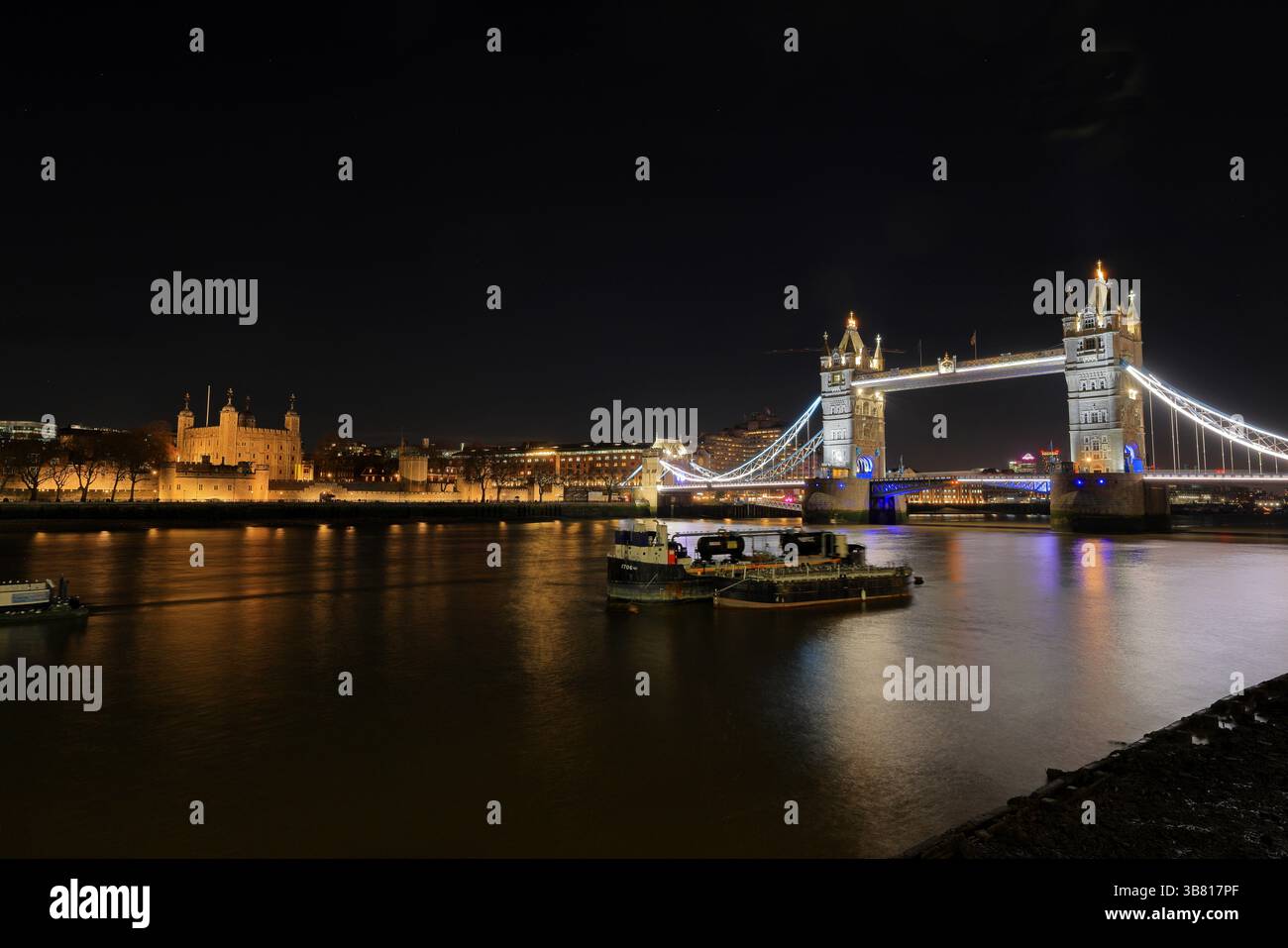 Tower Bridge, a historic architecture with stunning views of the Thames ...