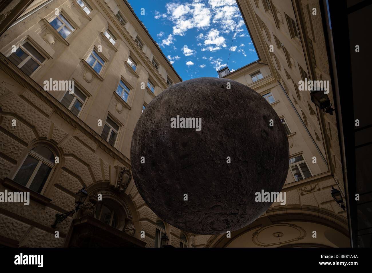 Moon lunar art installation hi-res stock photography and images - Alamy