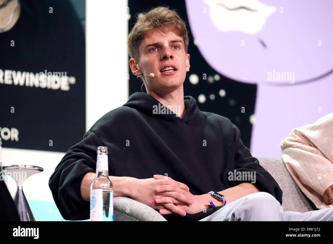 Levi Penell beim OMR Festival 2025 in den Messehallen. Hamburg, 06.05. ...