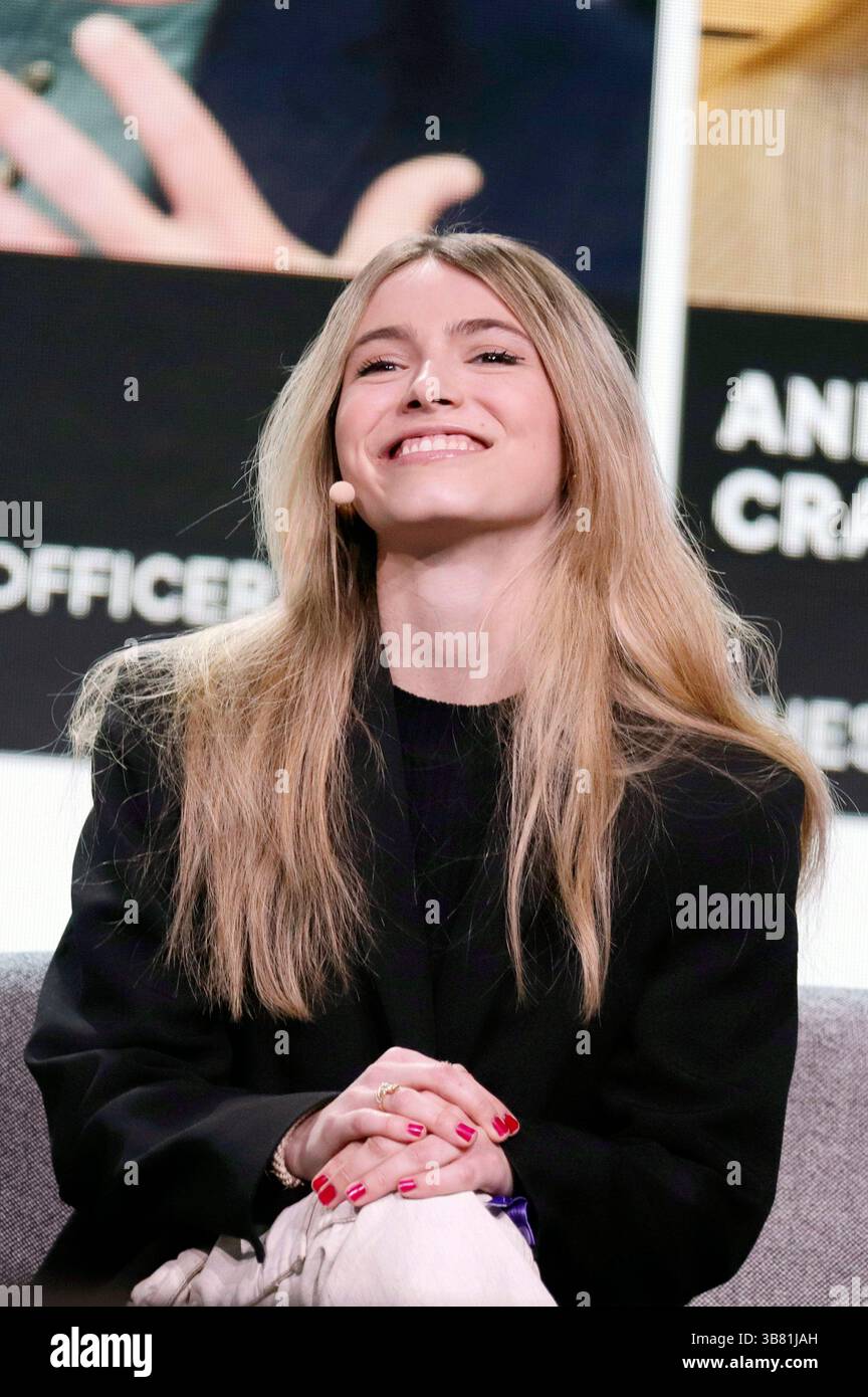 Anna Cramling beim OMR Festival 2025 in den Messehallen. Hamburg, 06.05 ...