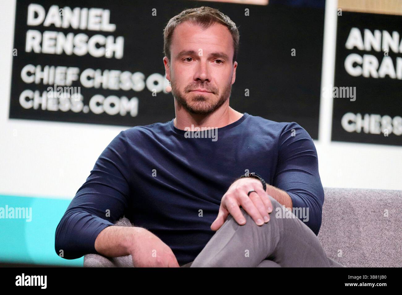 Daniel Rensch beim OMR Festival 2025 in den Messehallen. Hamburg, 06.05 ...