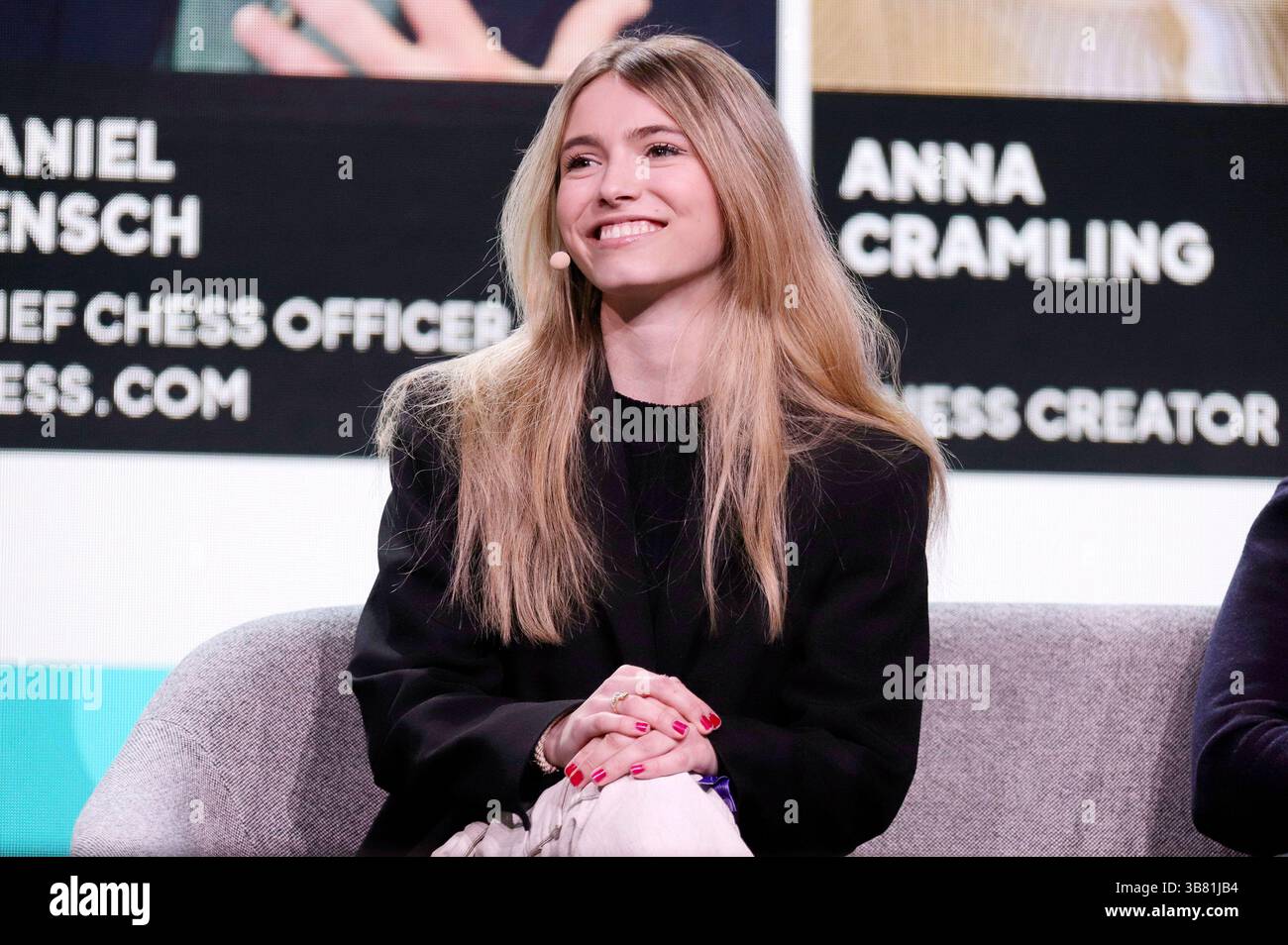 Anna Cramling beim OMR Festival 2025 in den Messehallen. Hamburg, 06.05 ...
