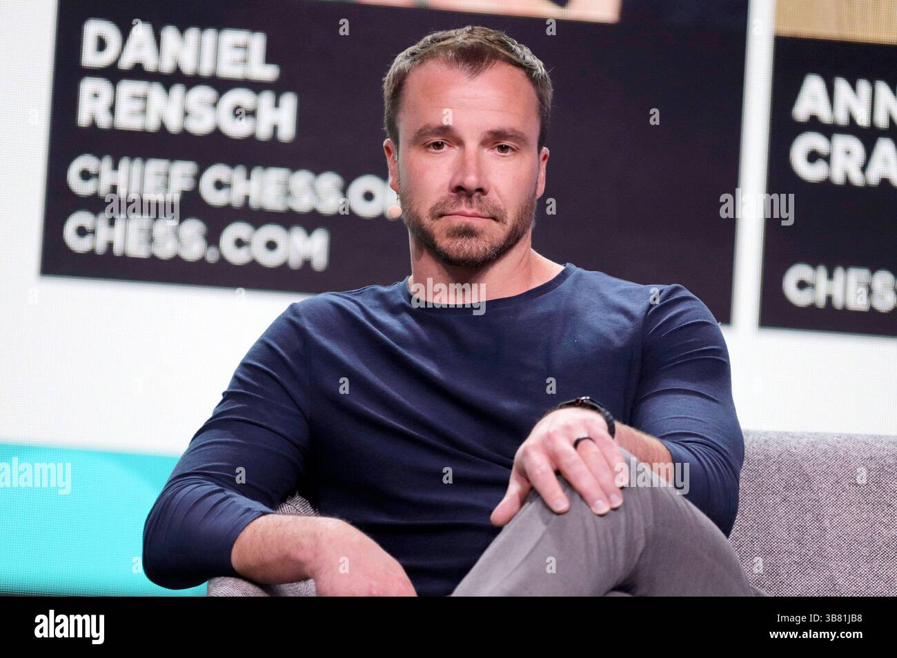 Daniel Rensch beim OMR Festival 2025 in den Messehallen. Hamburg, 06.05.2025 *** Daniel Rensch ...