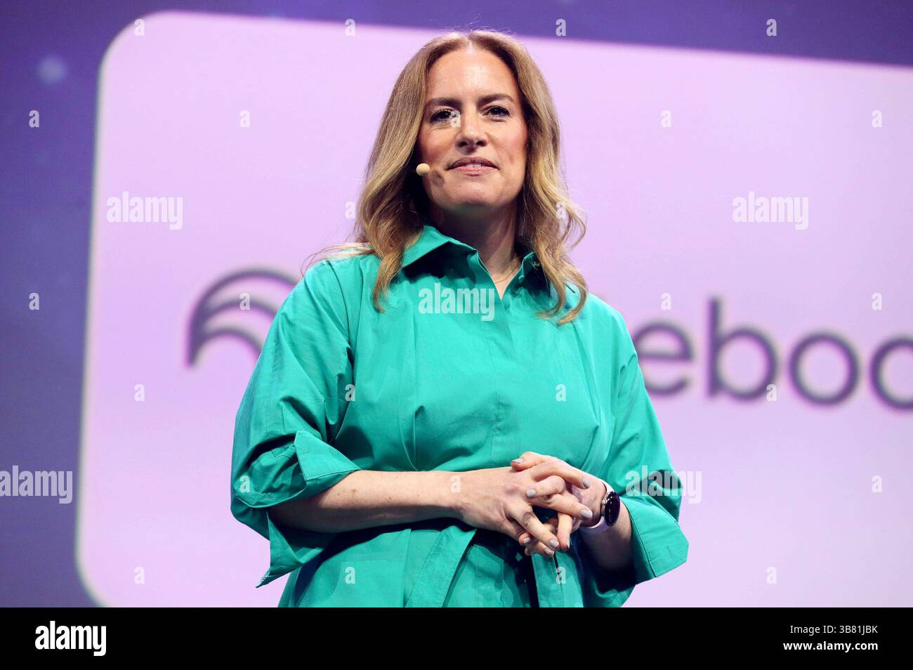 Debbie Weinstein beim OMR Festival 2025 in den Messehallen. Hamburg, 06 ...