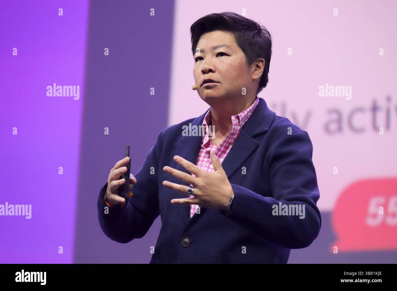 Jen Wong beim OMR Festival 2025 in den Messehallen. Hamburg, 06.05.2025 ...