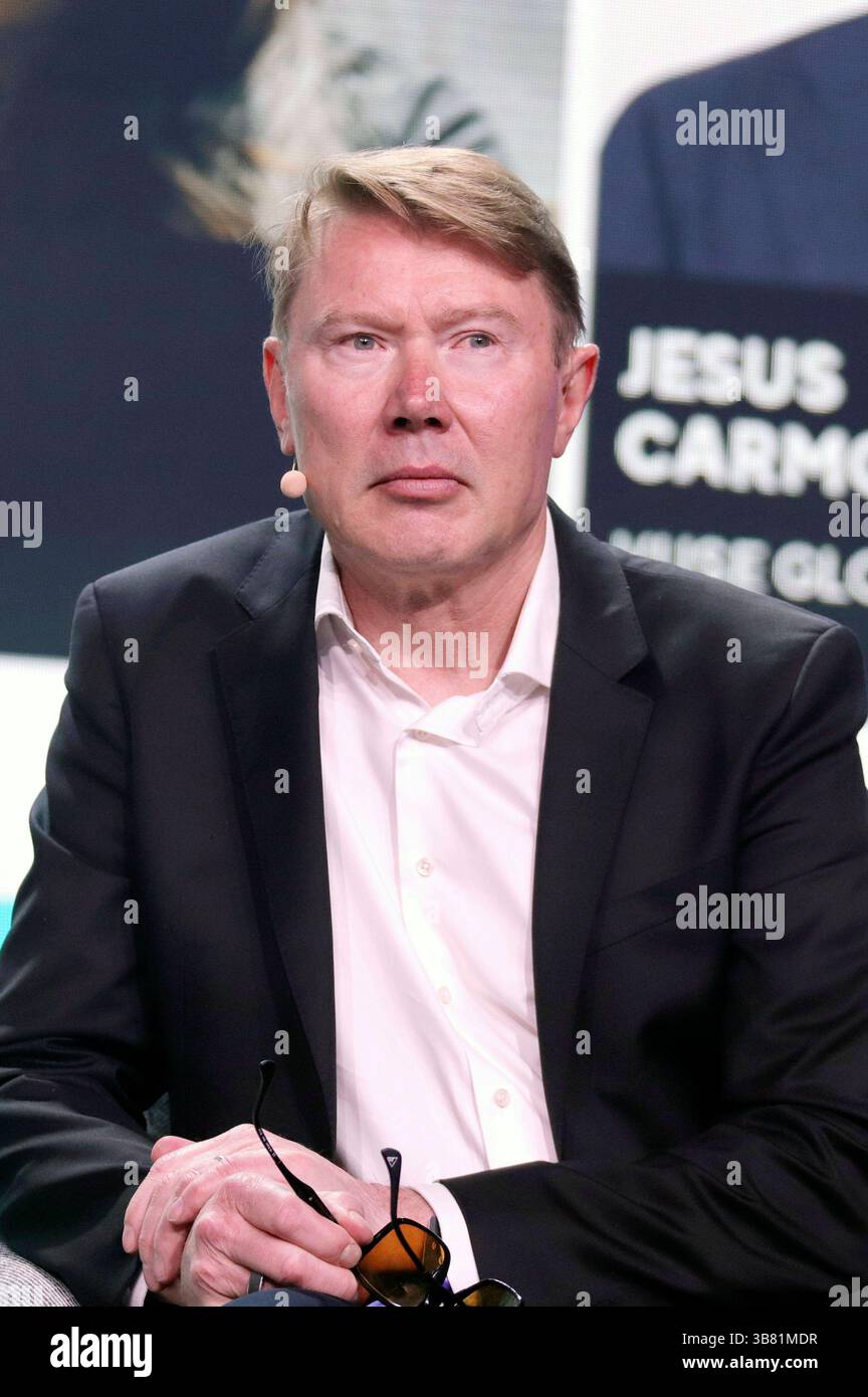 Mika Häkkinen beim OMR Festival 2025 in den Messehallen. Hamburg, 06.05.2025 *** Mika Häkkinen ...