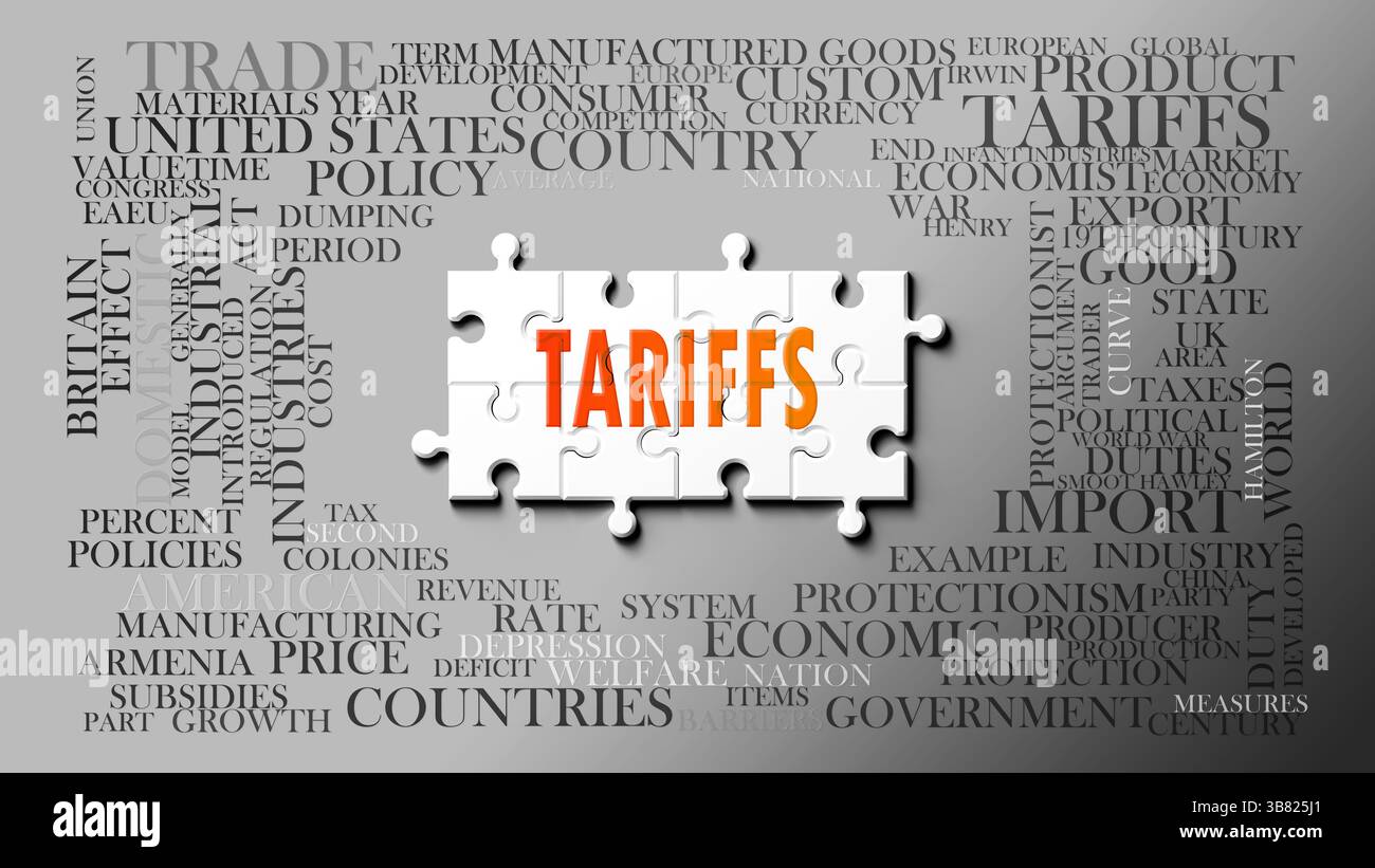Tariffs as a complex subject, related to important topics spreading ...
