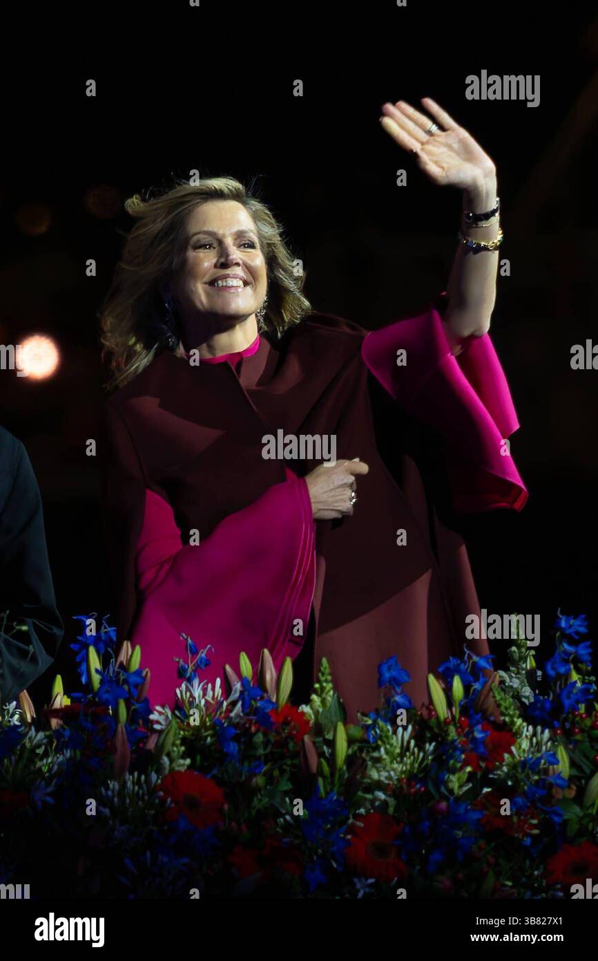 5-mei Concert AMSTERDAM, NETHERLANDS - MAY 5: Koniging Maxima der ...