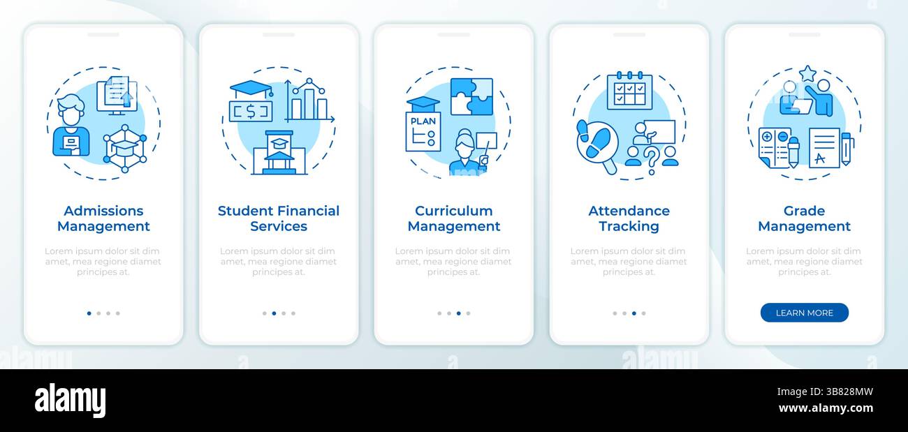 Enrollment kit Stock Vector Images - Alamy