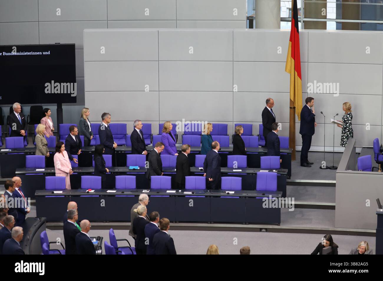 Berlin, Germany. 6th May, 2025. Members of the new cabinet take their oaths of office at the ...
