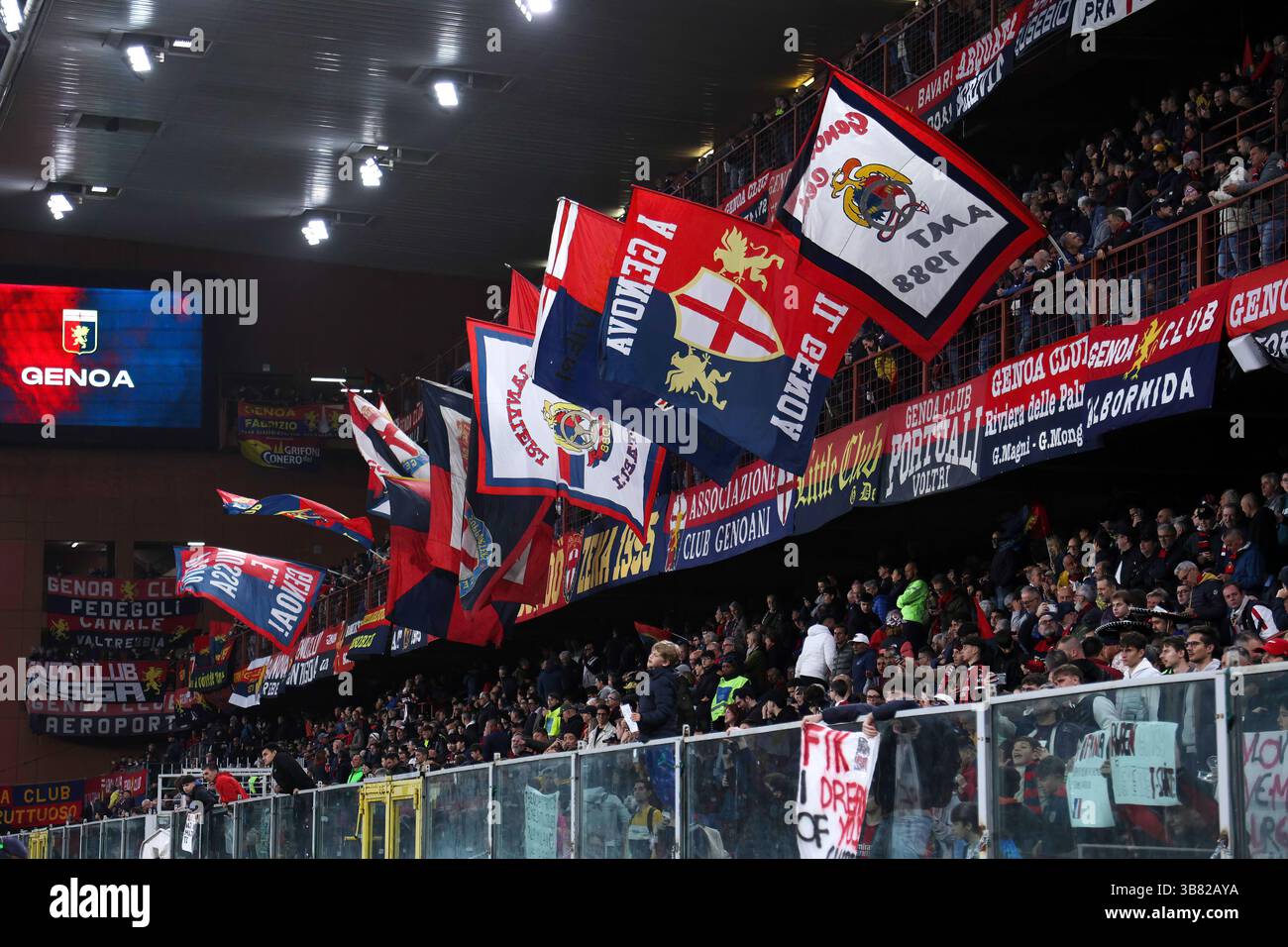 Genova, Italy. 06th May, 2025. Italy, Genova, 2025 05 05: supporters of ...