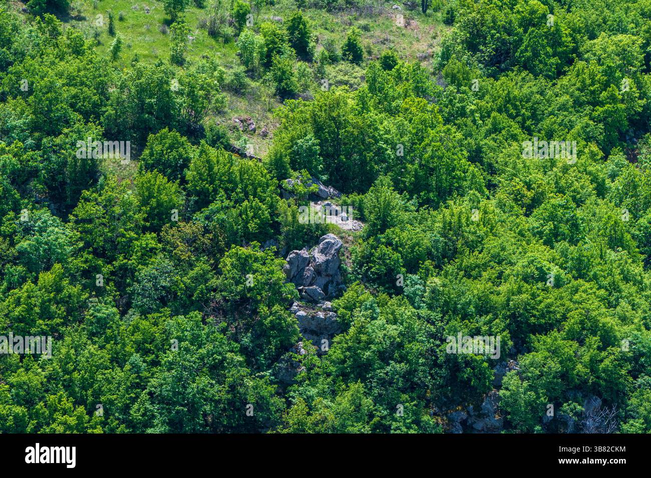 Framed by Nature: Spring Rocks Stock Photo - Alamy