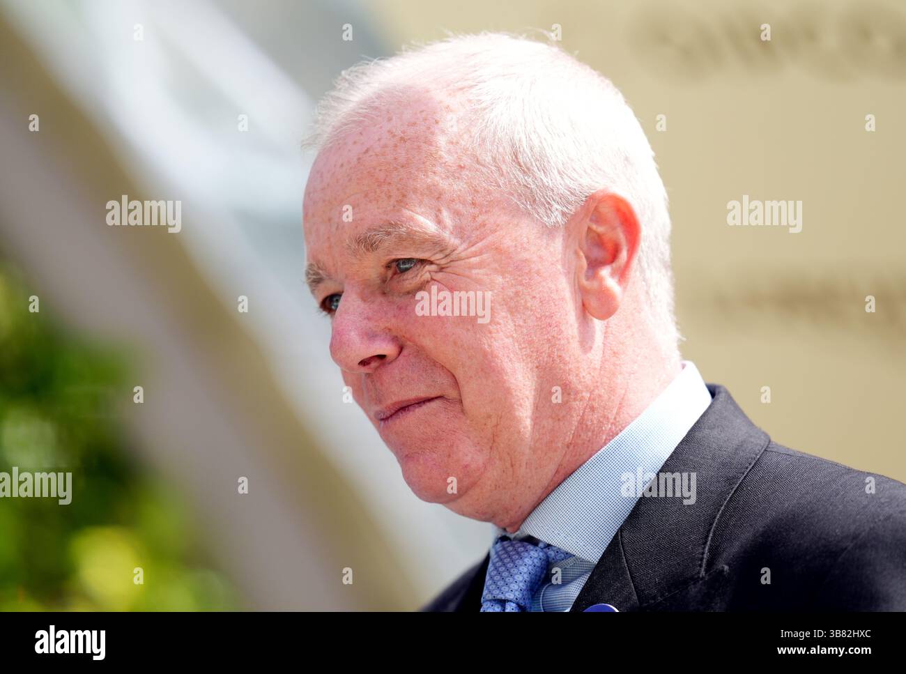 File photo dated 20-06-2024 of Karl Burke, whose horse Ali Shuffle is a ...