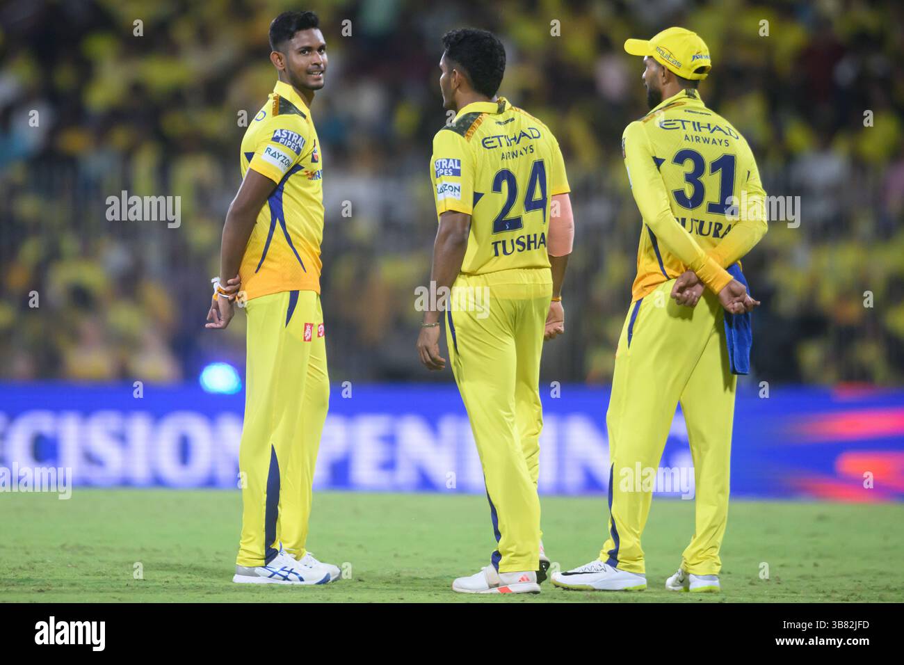 Matheesha pathirana in action hi-res stock photography and images - Alamy