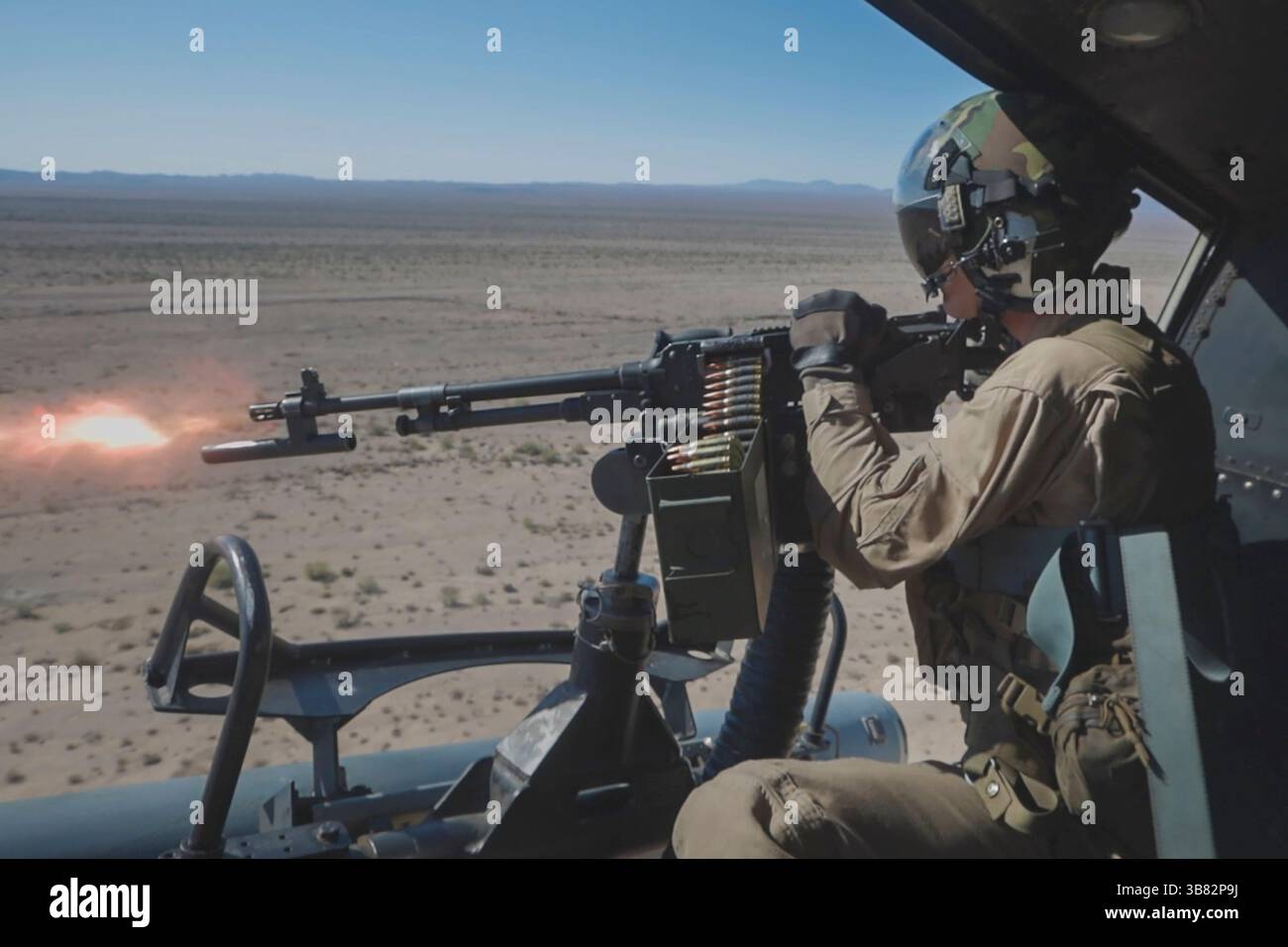 U.S. Marine Corps Cpl. Kordell Ellis, a Montana native and a crew chief ...