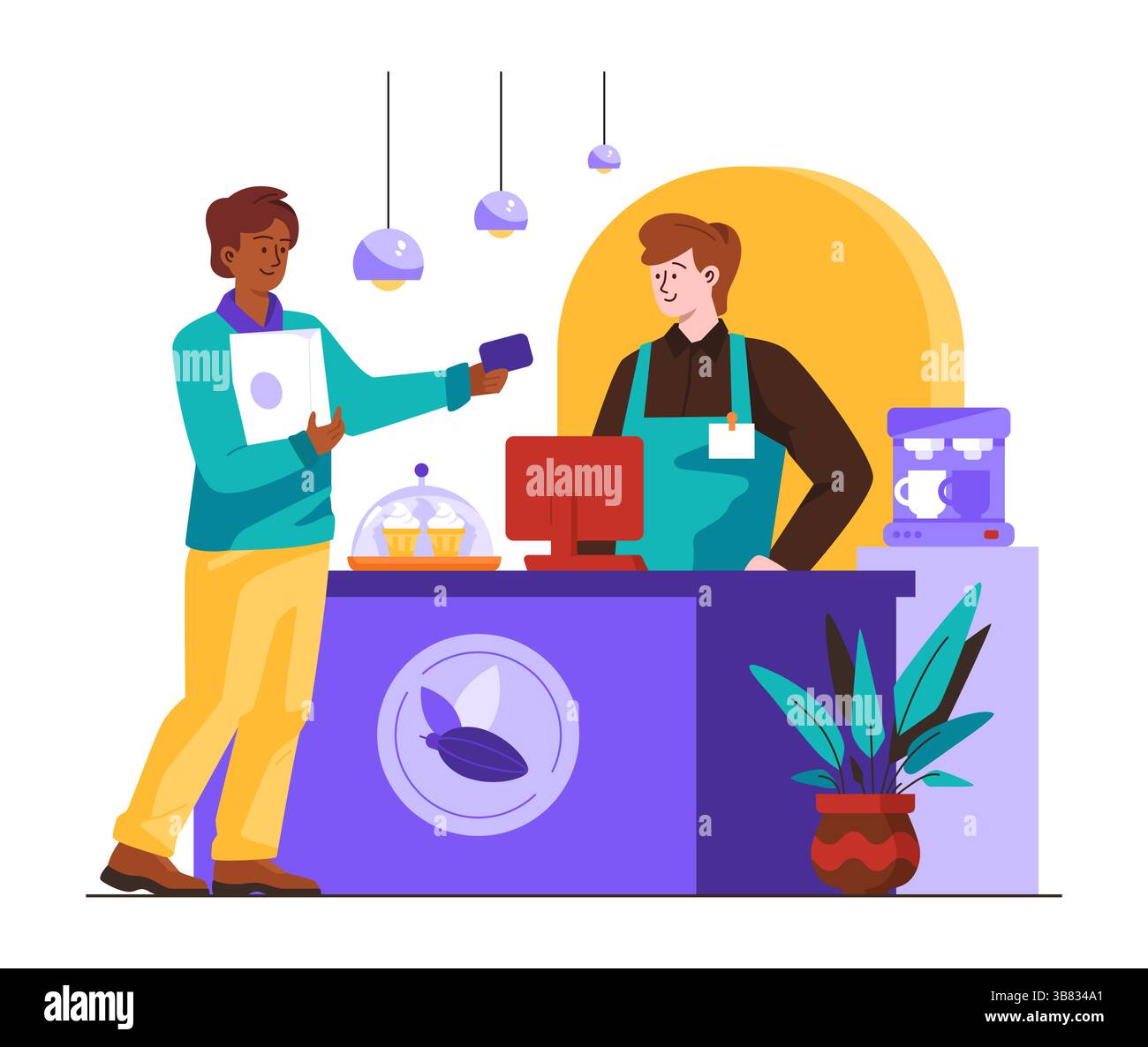 Bakery - modern colorful flat design style illustration Stock Vector ...