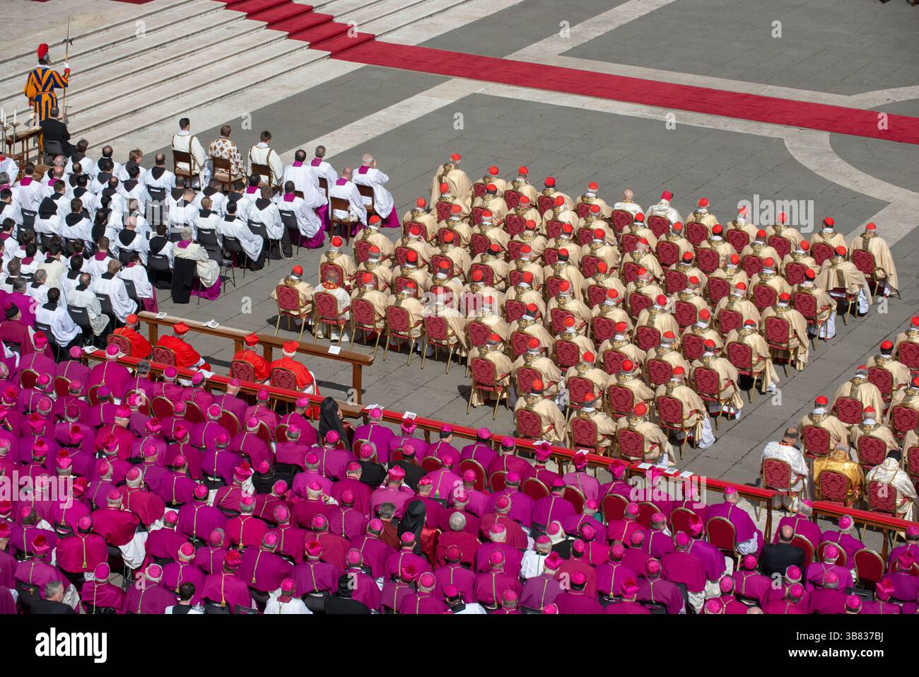 Vatican City : Cardinals during Pope Francis' grandiose inauguration ...