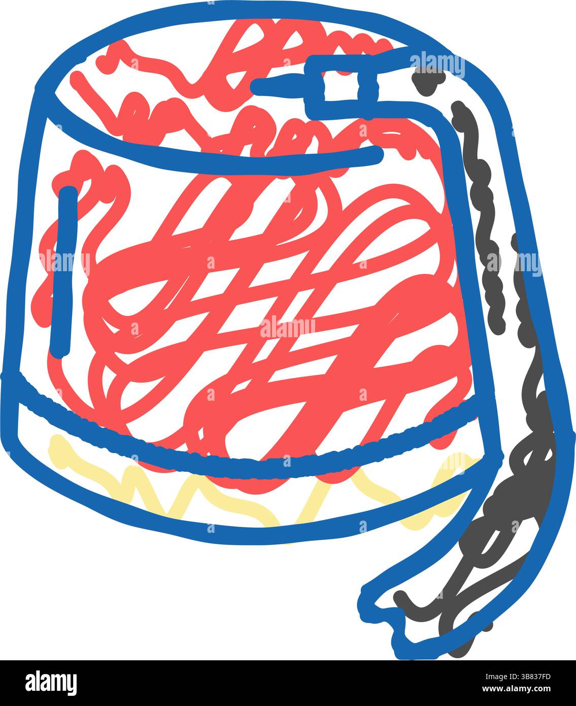 Fez cap icon Stock Vector Images - Alamy