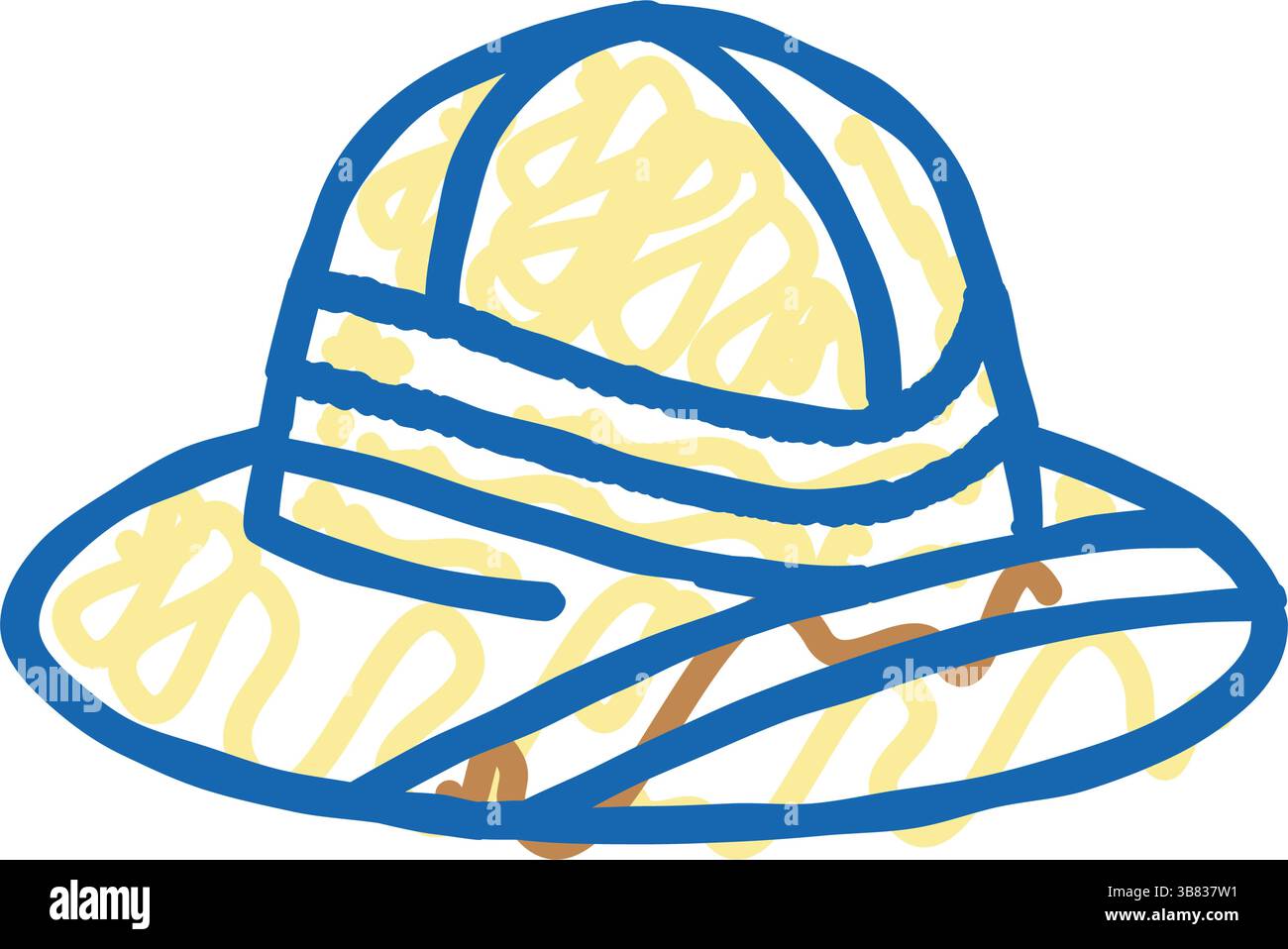 pith helmet icon doodle illustration Stock Vector Image & Art - Alamy