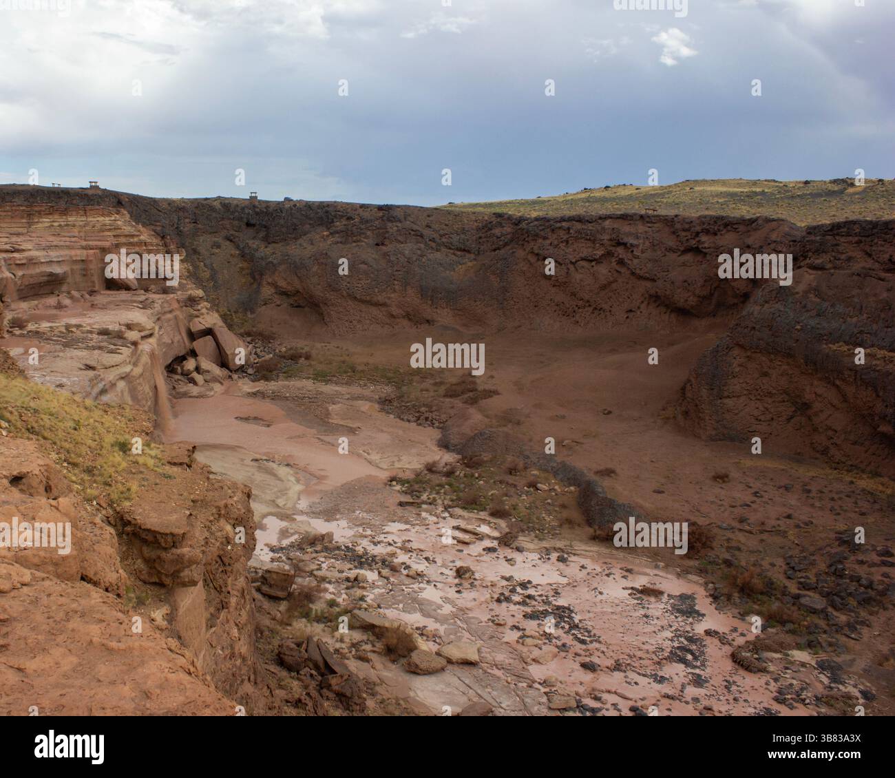 Breathtaking view arid terrain showcases hi-res stock photography and ...