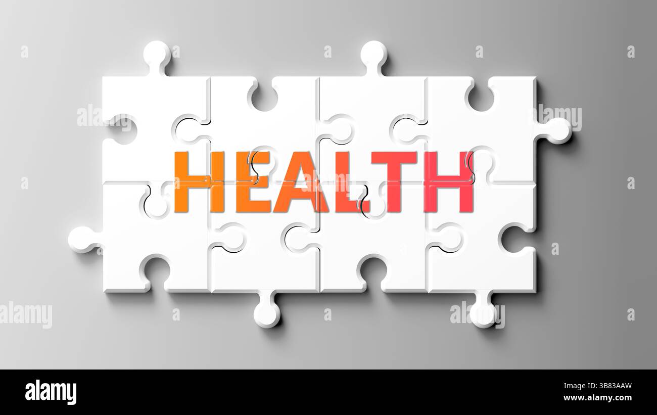 Health as a complex subject, related to important topics spreading ...