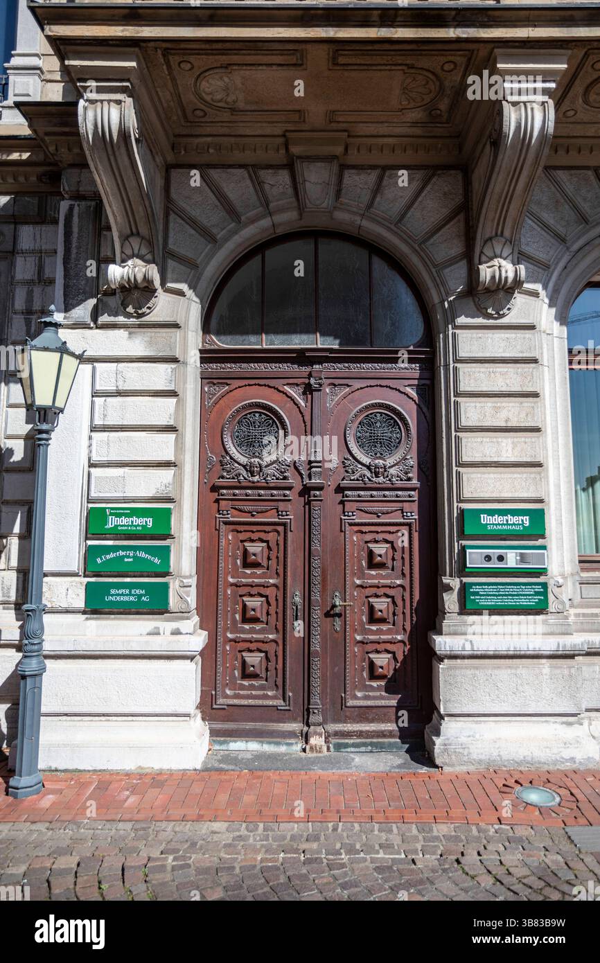 Stammhaus der Firma Underberg - Rheinberg, Nordrhein-Westfalen ...