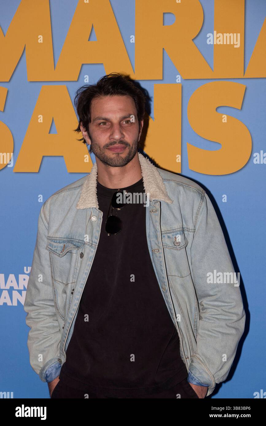 Paris, France. 6th May, 2025. Marc Ruchmann attends the Un mariage sans fin premiere by Patrick ...