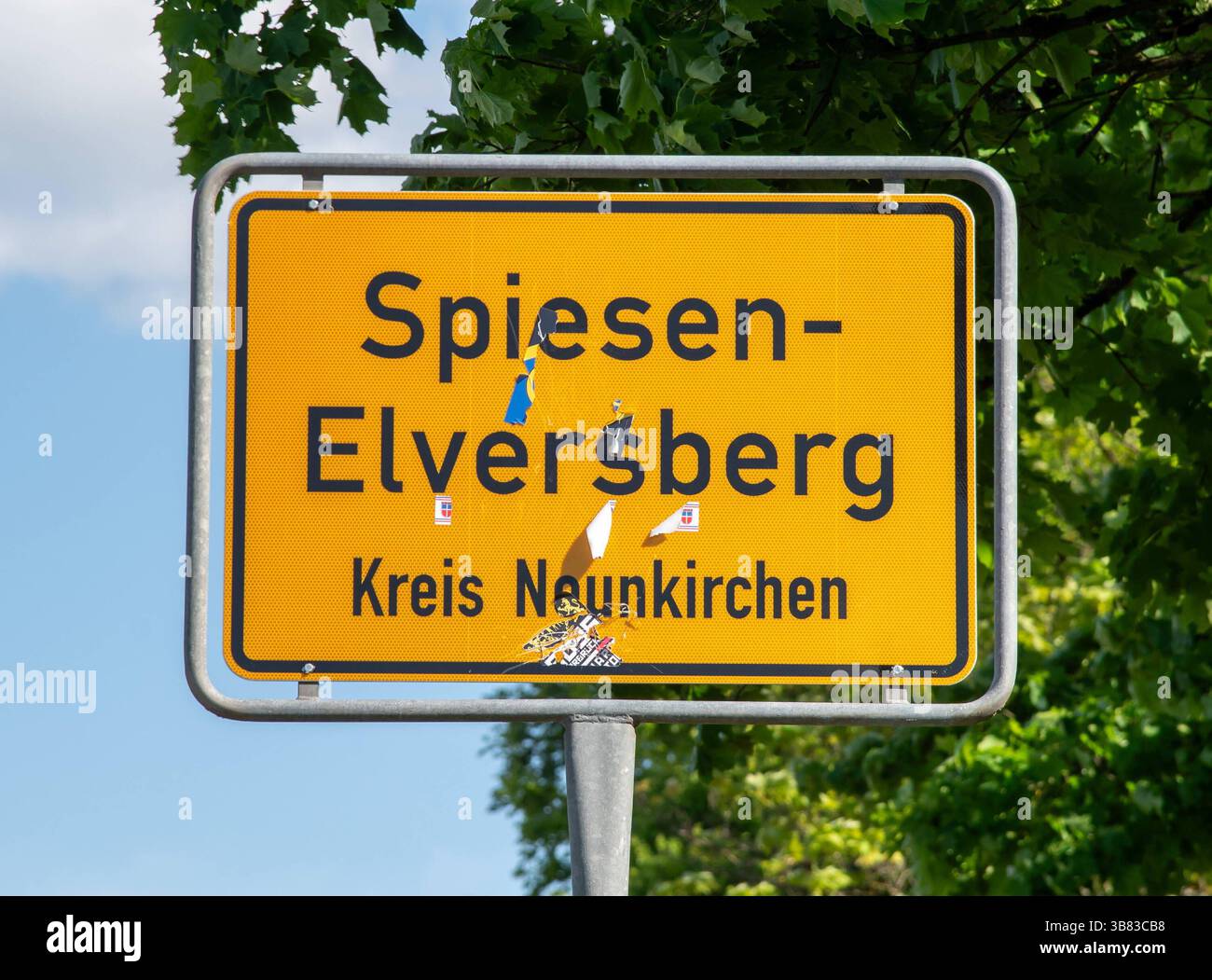 Die Gemeinde Spiesen-Elversberg fotografiert am Dienstag 06.05.2025 ...