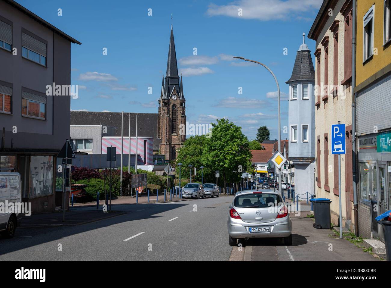 Die Gemeinde Spiesen-Elversberg fotografiert am Dienstag 06.05.2025 ...