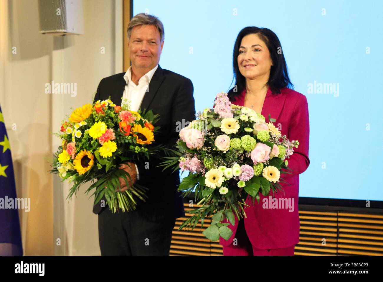Übergabe des Bundeswirschaftsministerium von Robert Habeck an Katharina ...