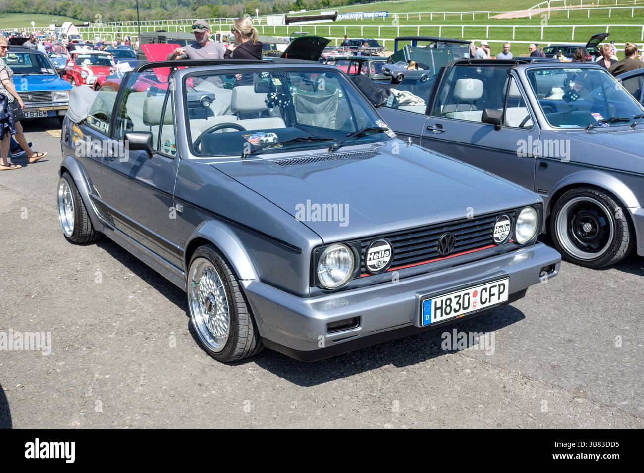 Chepstow Classic car show 2025 chepstow race course 1980 VW Golf ...