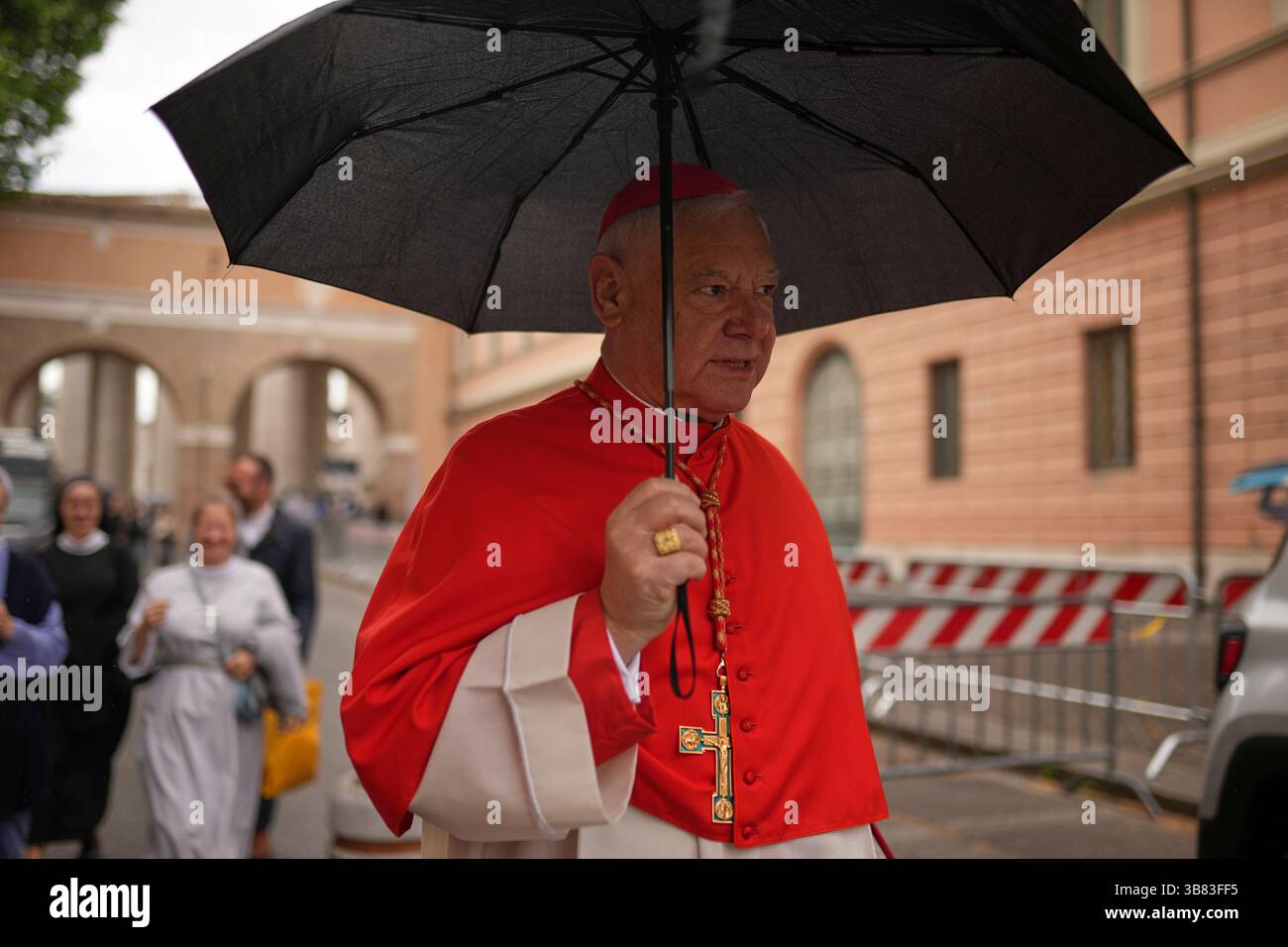 German cardinal Gerhard Ludwig Müller walks in St. Peter's Square, at ...