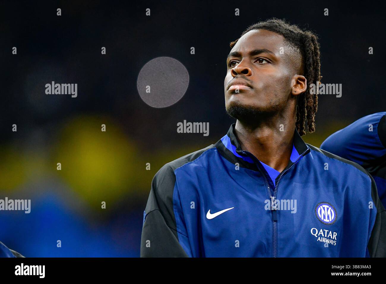 Milano, Italy. 06th May, 2025. Yann Bisseck of Inter seen during the ...