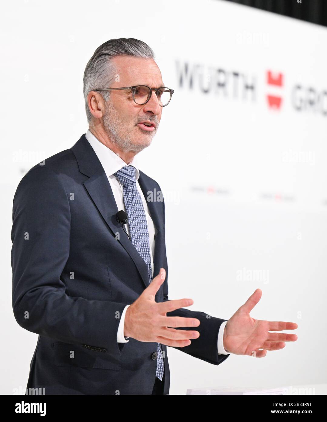 07 May 2025, Baden-Württemberg, Künzelsau: Robert Friedmann, Chairman ...