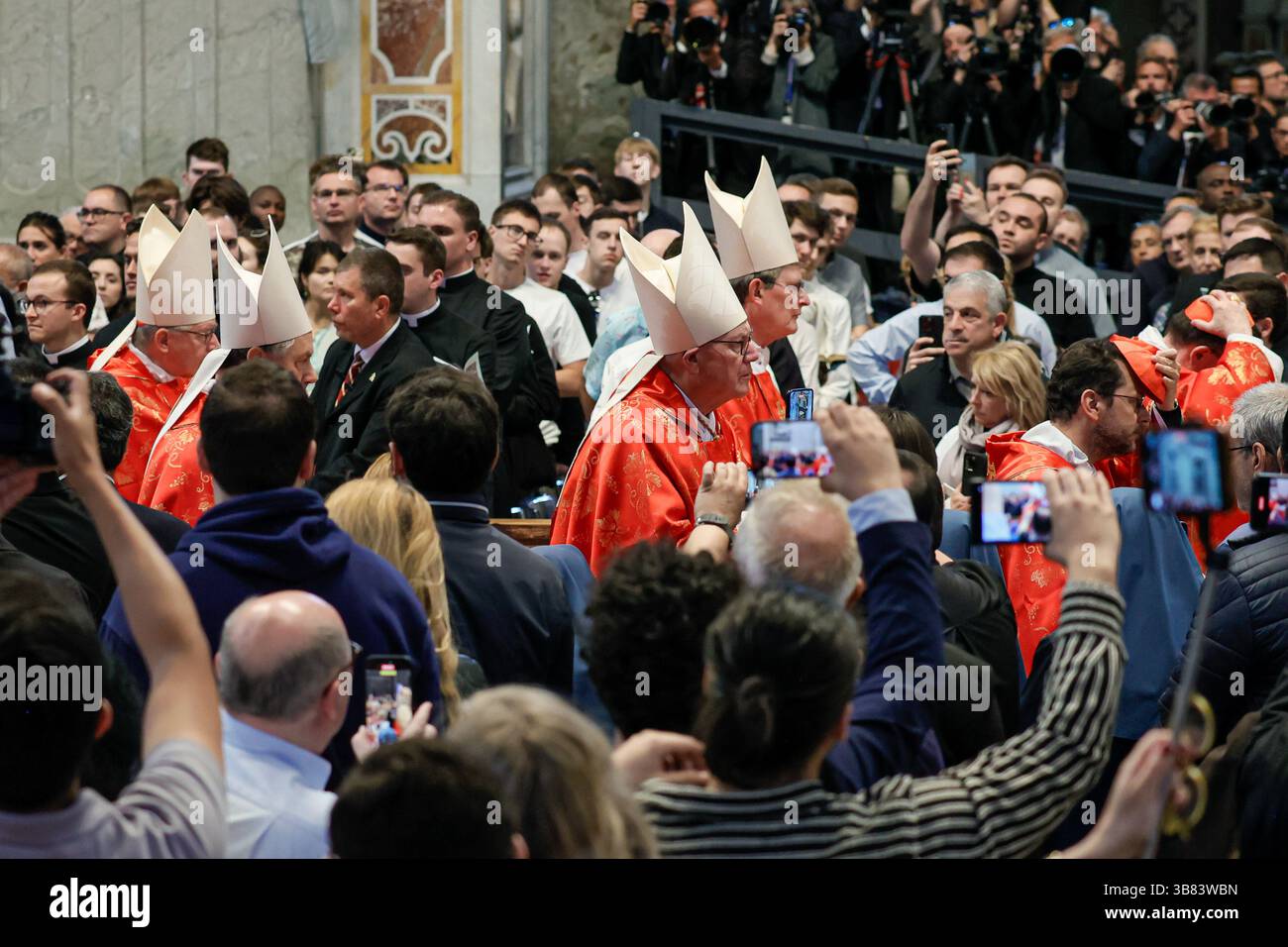 Vatican city: 07th May 2025, Vatican city: during Missa Pro Eligendo ...