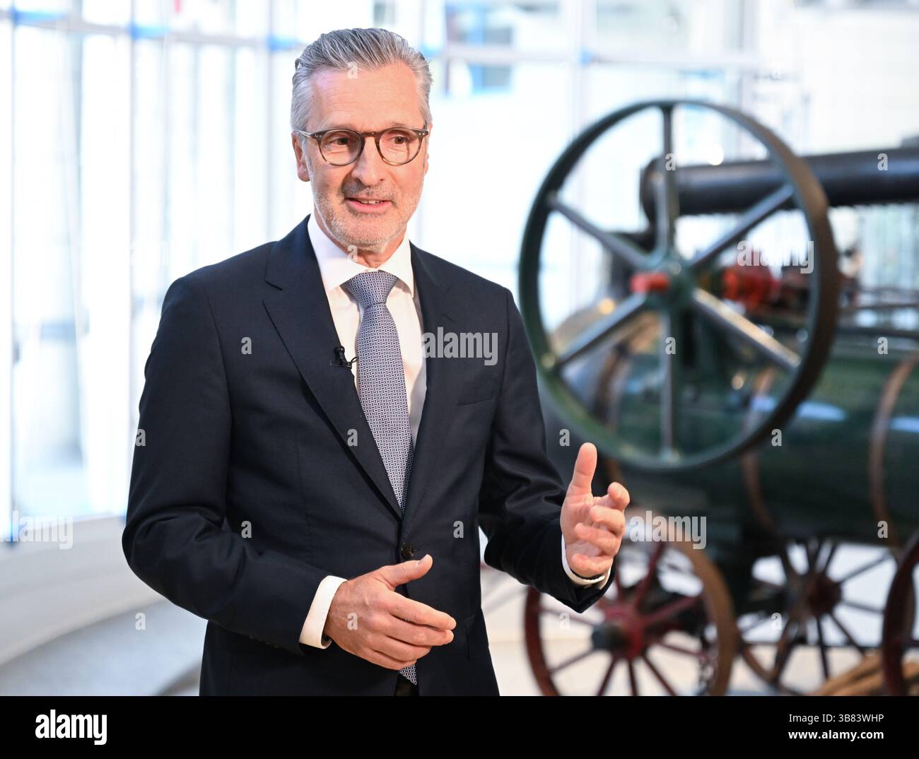 07 May 2025, Baden-Württemberg, Künzelsau: Robert Friedmann, Chairman ...