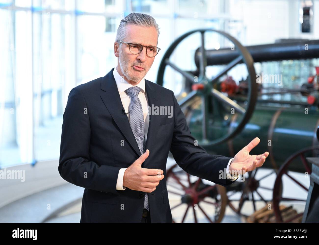 07 May 2025, Baden-Württemberg, Künzelsau: Robert Friedmann, Chairman ...