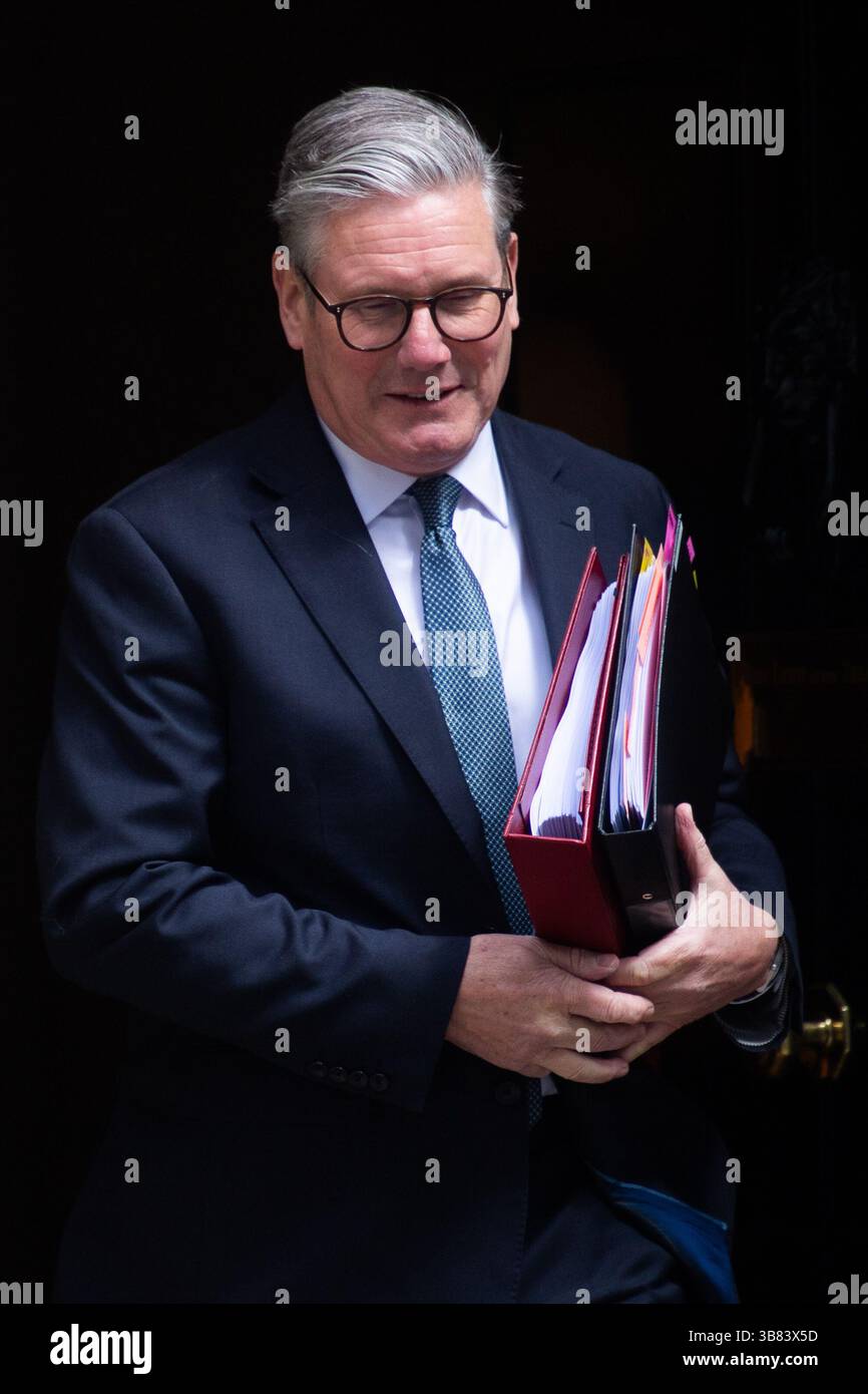 London, UK. 07 May 2025. British Prime Minister Sir Keir Starmer ...