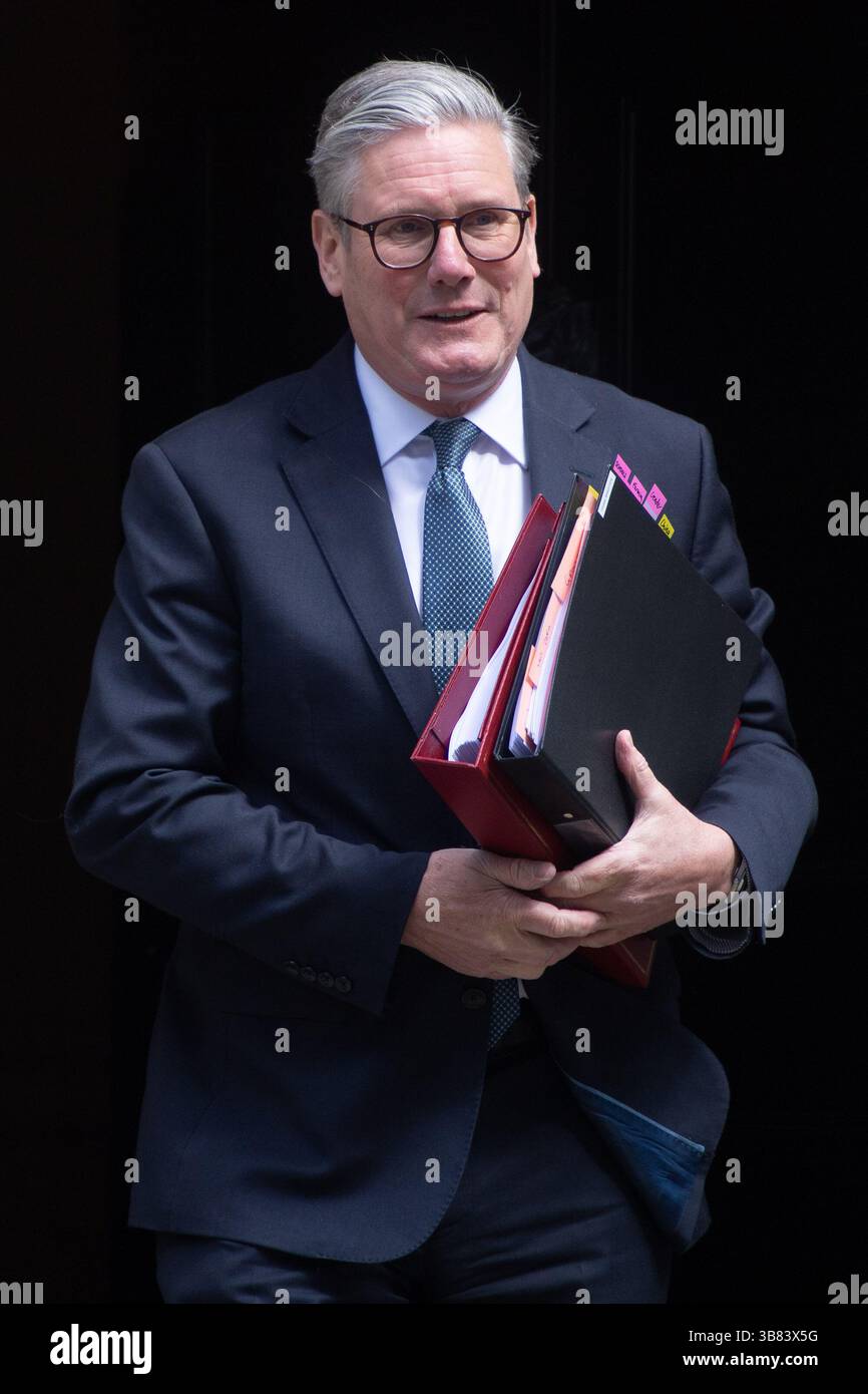 London, UK. 07 May 2025. British Prime Minister Sir Keir Starmer ...