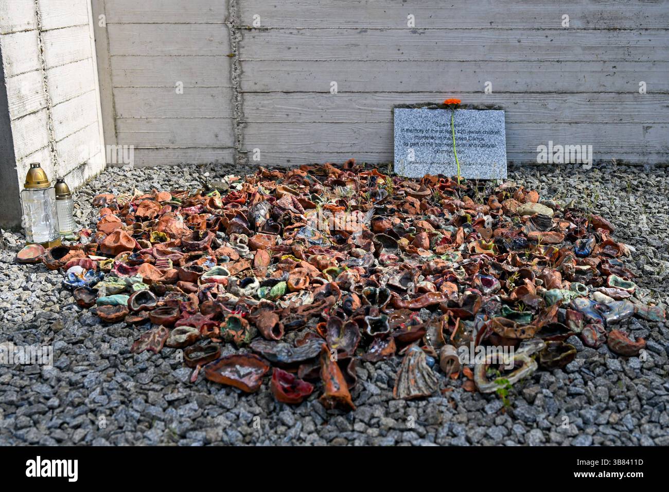 St. Georgen an der Gusen, KZ Gedenkstaette, Memorial, Krematorium 07.05 ...