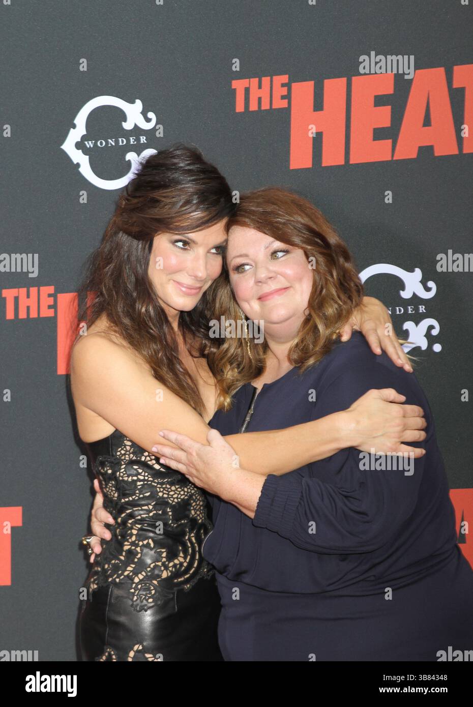 Sandra Bullock and Melissa McCarthy at 'The Heat' premiere at the ...