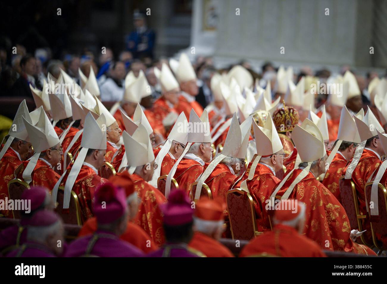 Rome, Italy. 07th May, 2025. Rome Conclave for the election of a new ...