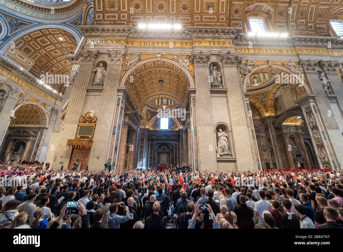 Vatican city: 07th May 2025, Vatican city: during Missa Pro Eligendo ...
