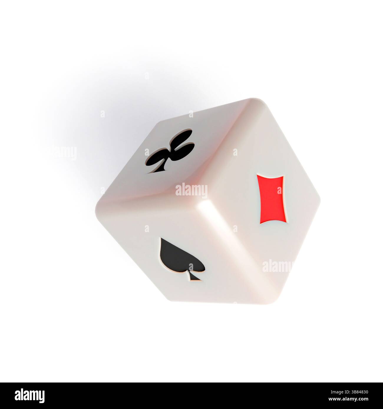 Cube rhombus Cut Out Stock Images & Pictures - Alamy