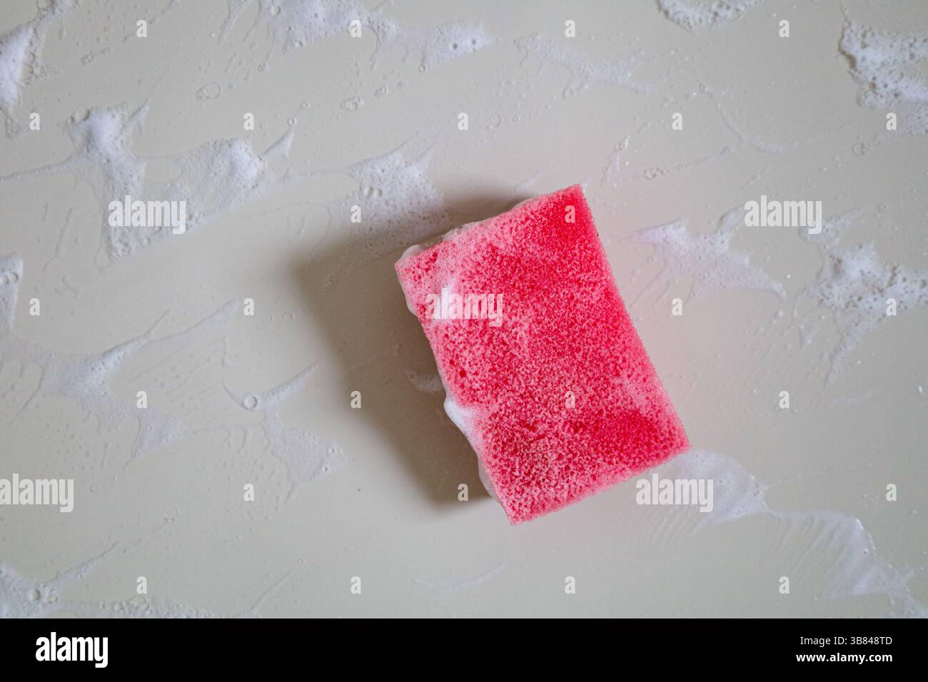 Foam sponge for washing dishes Stock Photo - Alamy
