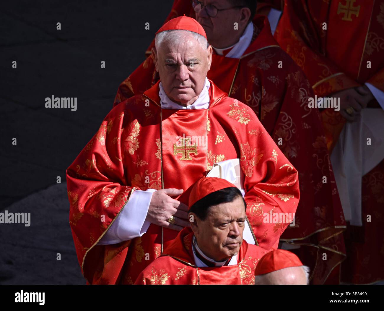 Rom, Vatikan 26.04.2025 Beerdigung Papst Franziskus: Erzbischof Gerhard ...