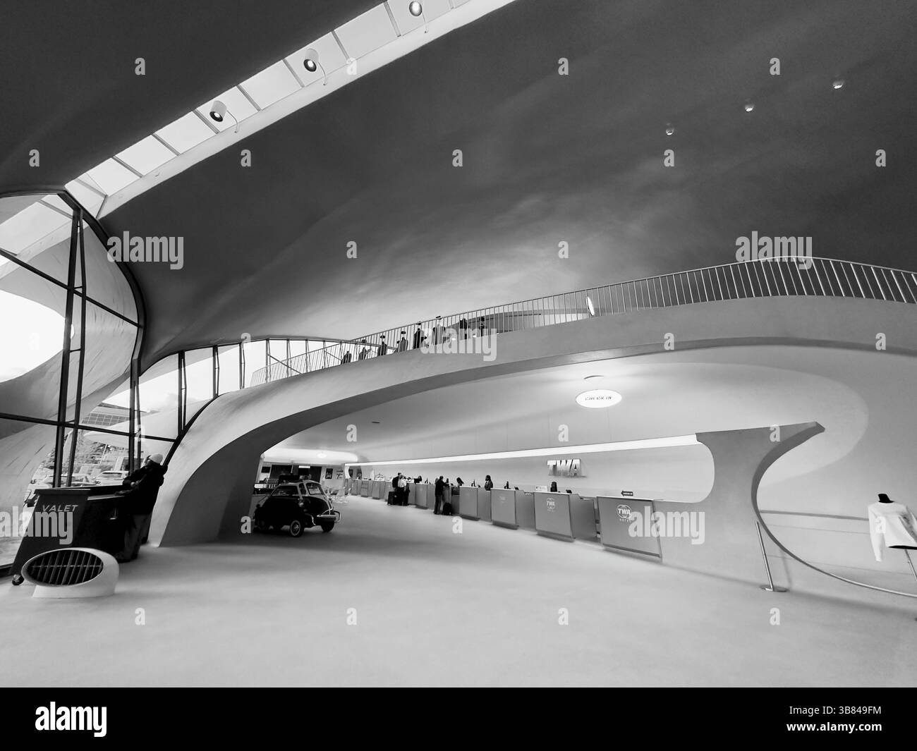 The TWA Hotel at JFK International Airport Terminal 5 in Flushing ...